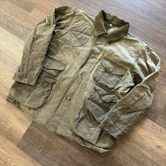 Filson | Jackets & Coats | Vintage Cc Filson Tin Cloth Waxed Jacket ...
